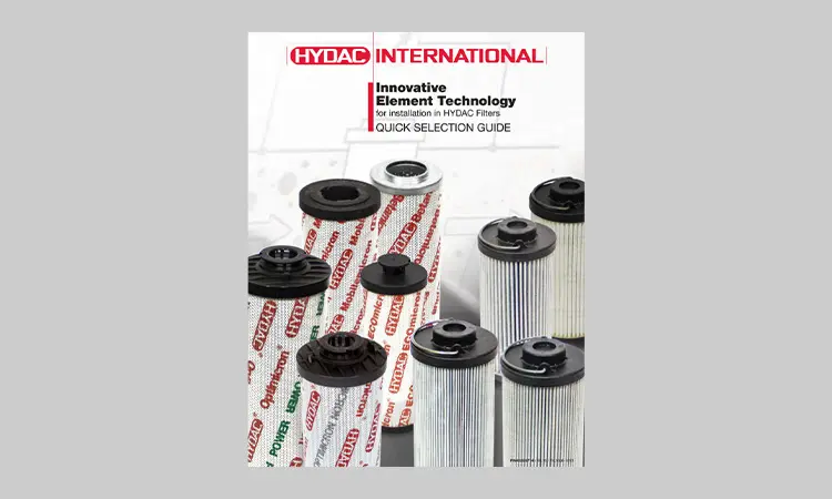 Hydac | Innovative Element Technology Selection Guide