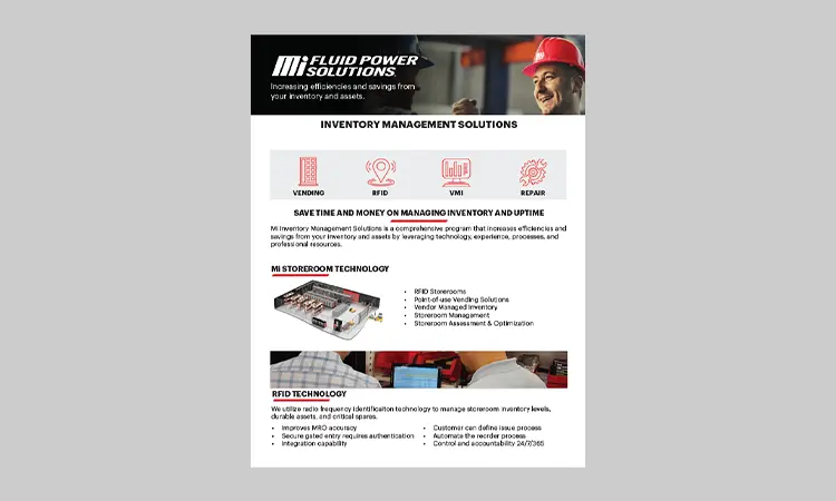 Inventory Management Solutions Flyer