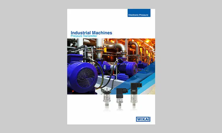 WIKA | Industrial Machines Sensor Selection Guide - Motion Fluid Power